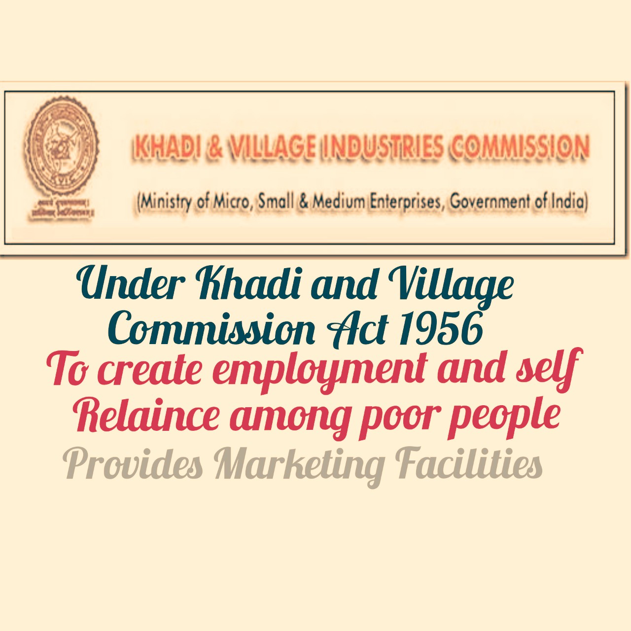 Khadi And Village Industries Commission !! All About KVIC!! – Rishi Upsc