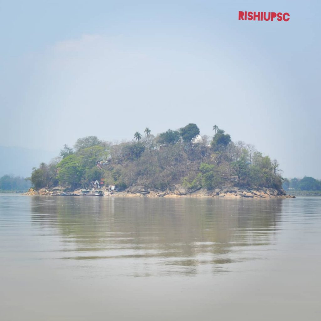 Umananda Island or Peacock Island – Rishi Upsc